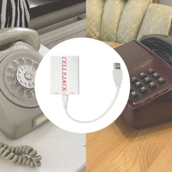 Mobil till Telefon-adapter Cell2Jack - klassisk telefon via mobilen