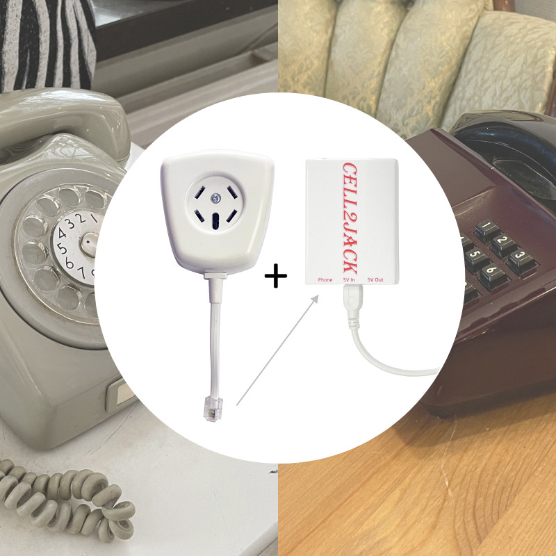 Mobil till Telefon-adapter Cell2Jack (svensk version)